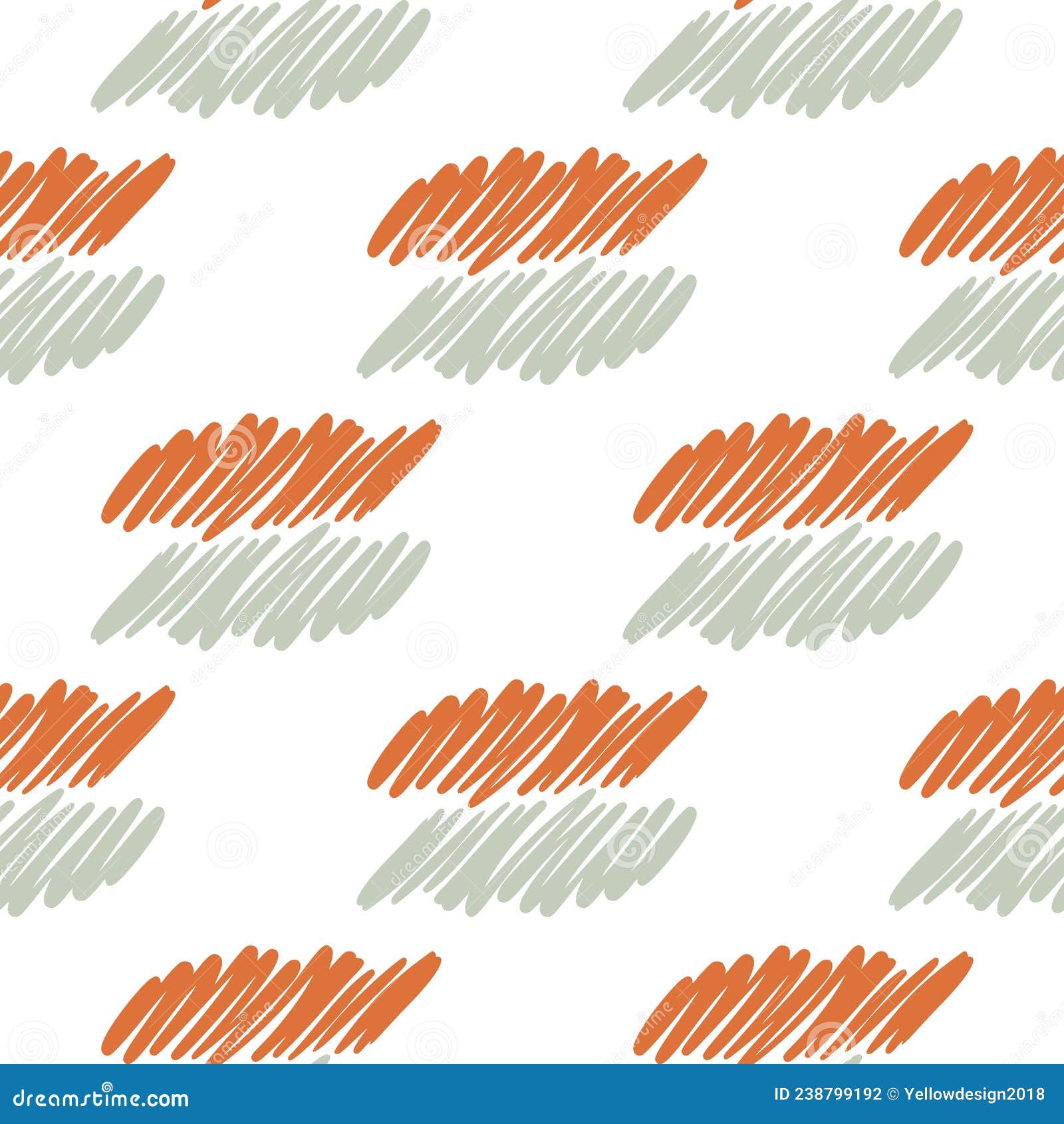 Hand Drawn Scrawl Sketch Pattern Isolated. Pencil Strokes Seamless ...