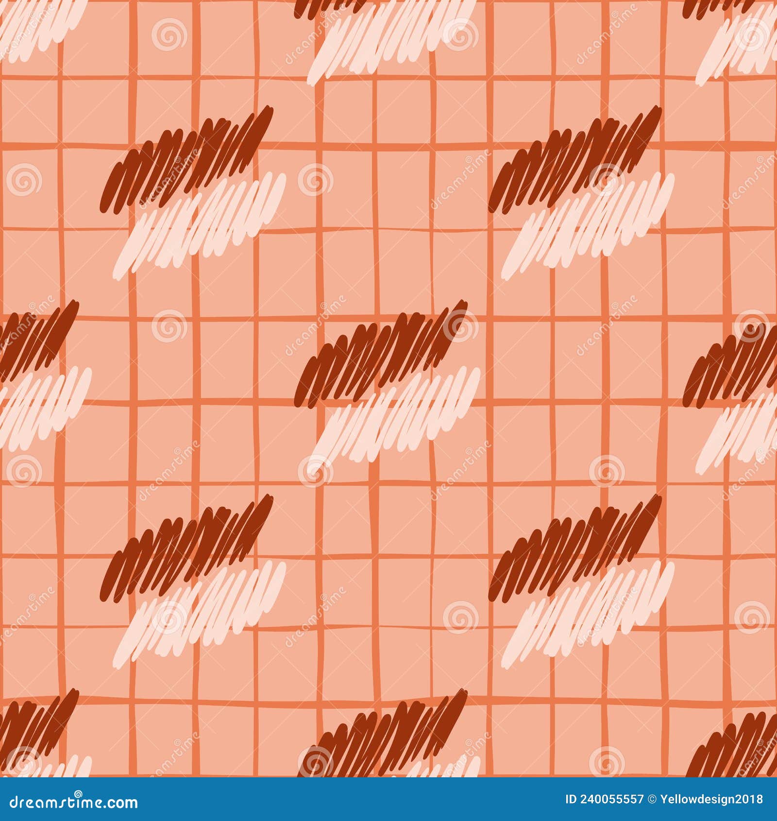 Hand Drawn Scrawl Sketch Pattern. Pencil Strokes Seamless Texture Stock ...