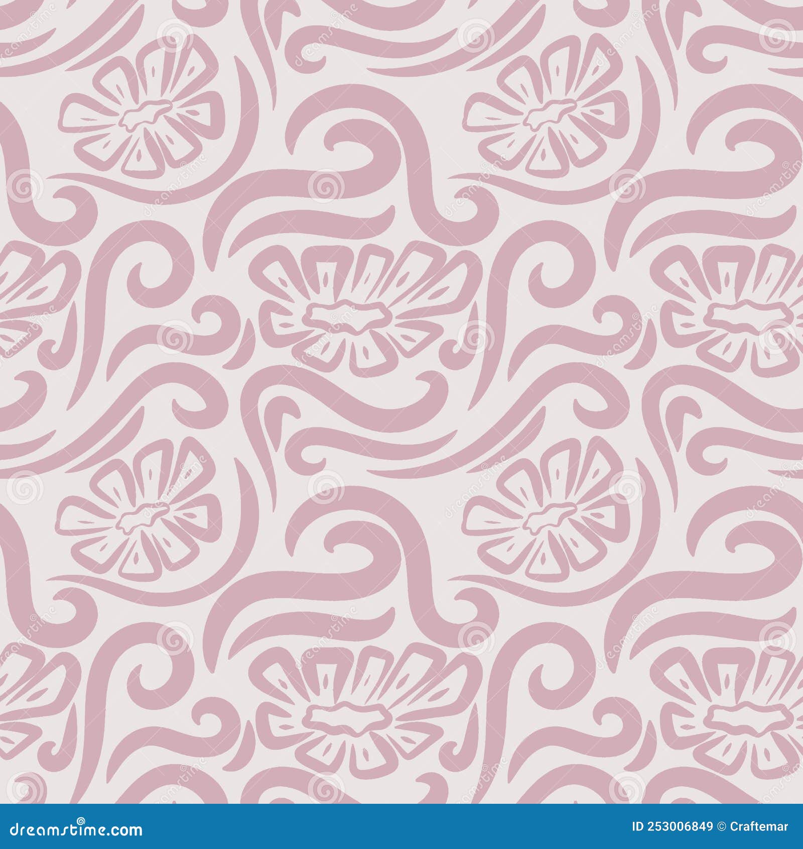 Hand Drawn Scribble Doodle Elements Seamless Pattern Stock Vector ...