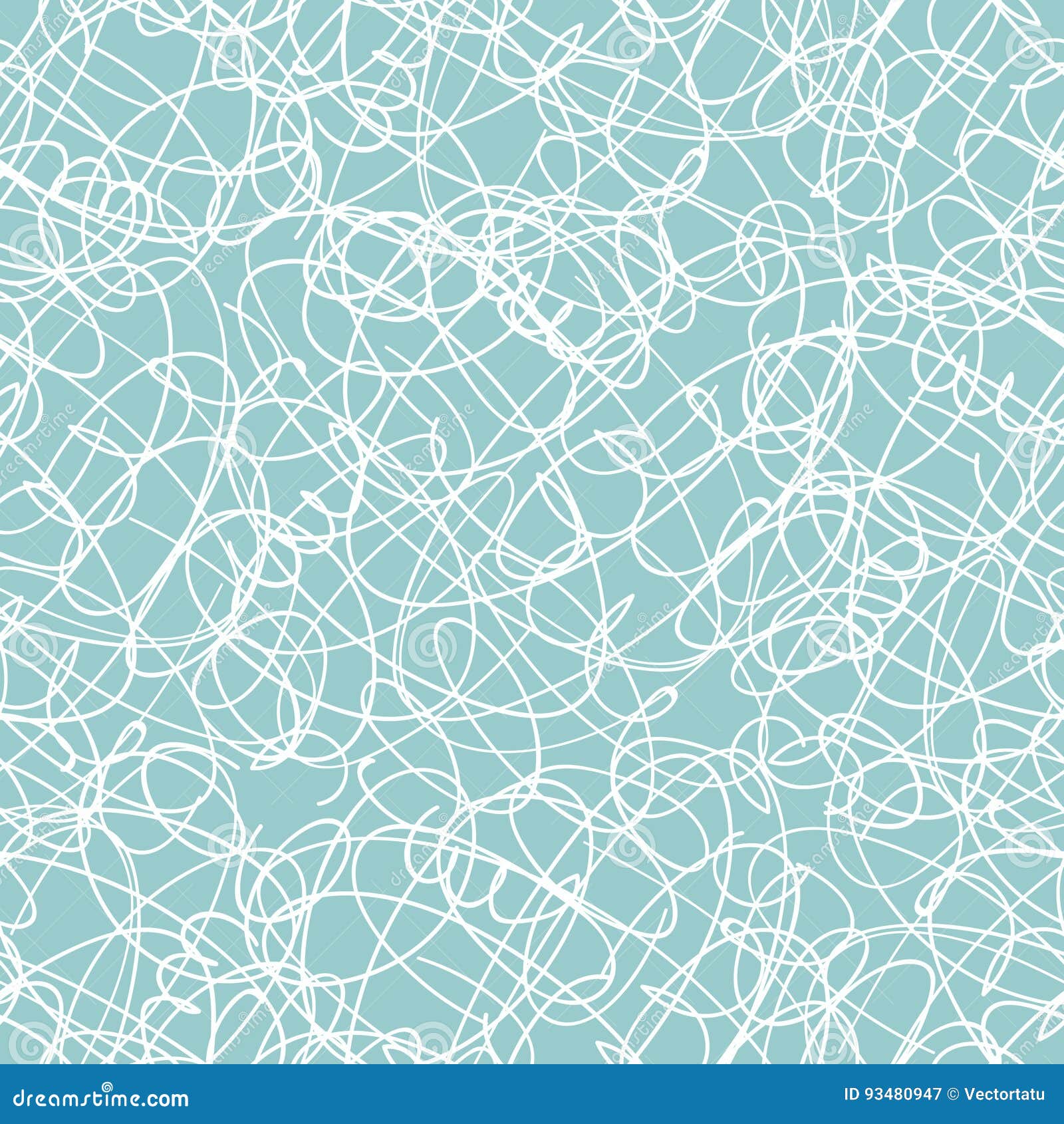 Hand Drawn Scribble Seamless Texture Stock Vector - Illustration of ...