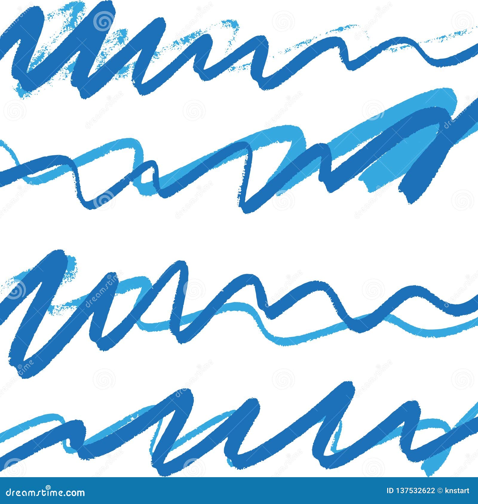 Hand Drawn Scribble Sketch Lines Object Isolated on White Background ...