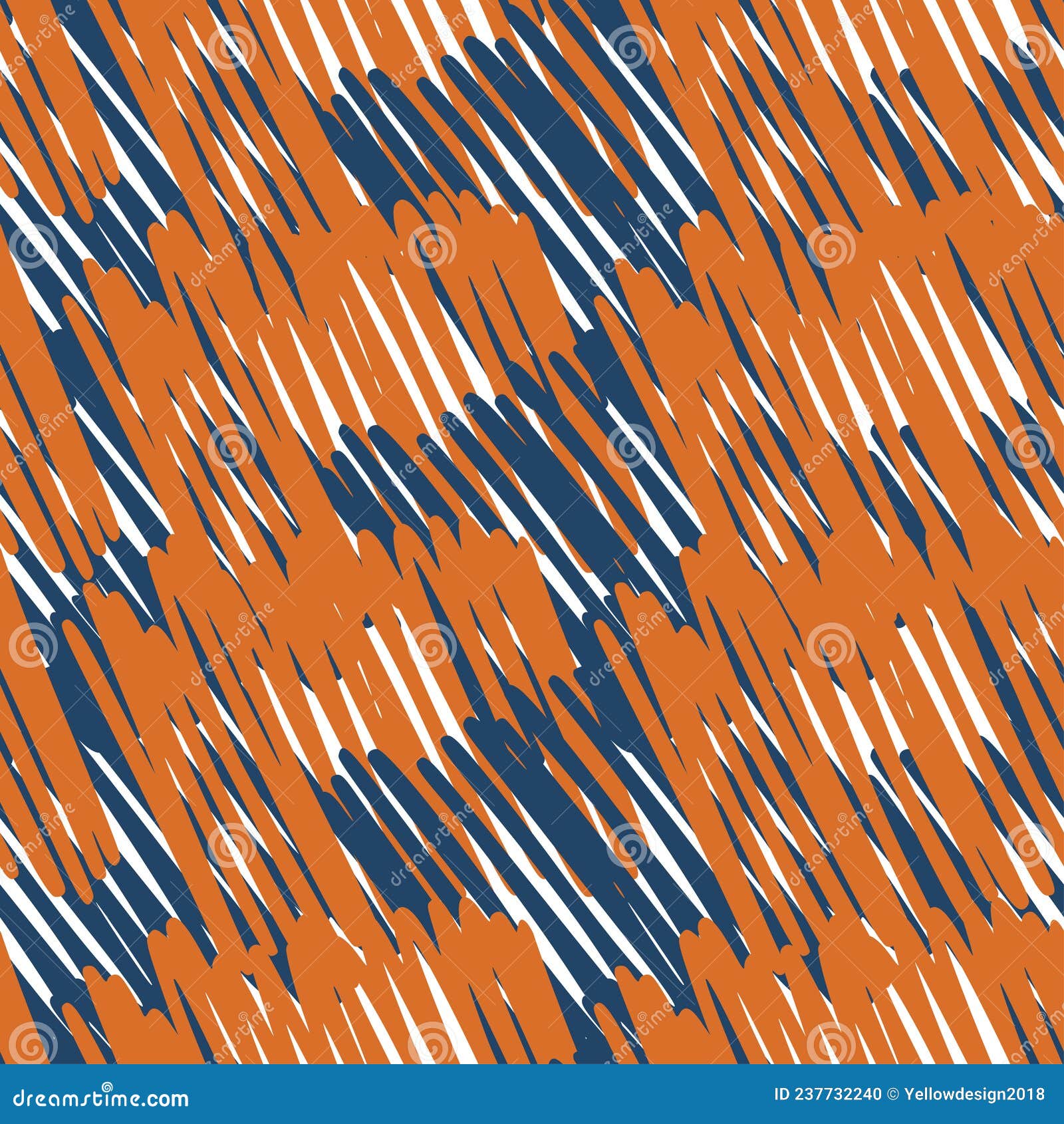 Hand Drawn Scribbles Seamless Pattern. Abstract Pencil Strokes Line ...