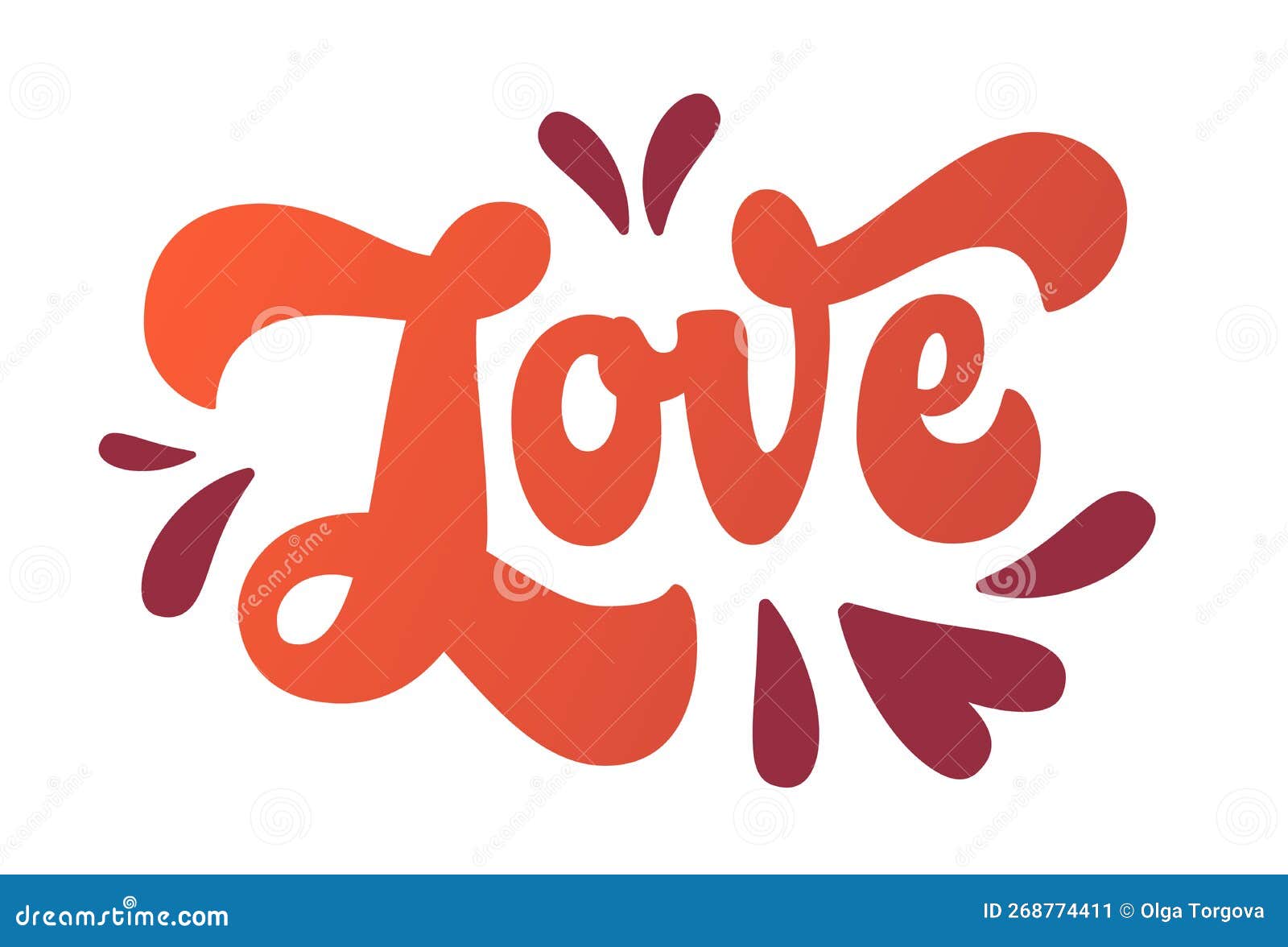 Hand-drawn Script Lettering Design in 70s Funky Script Style - Love ...