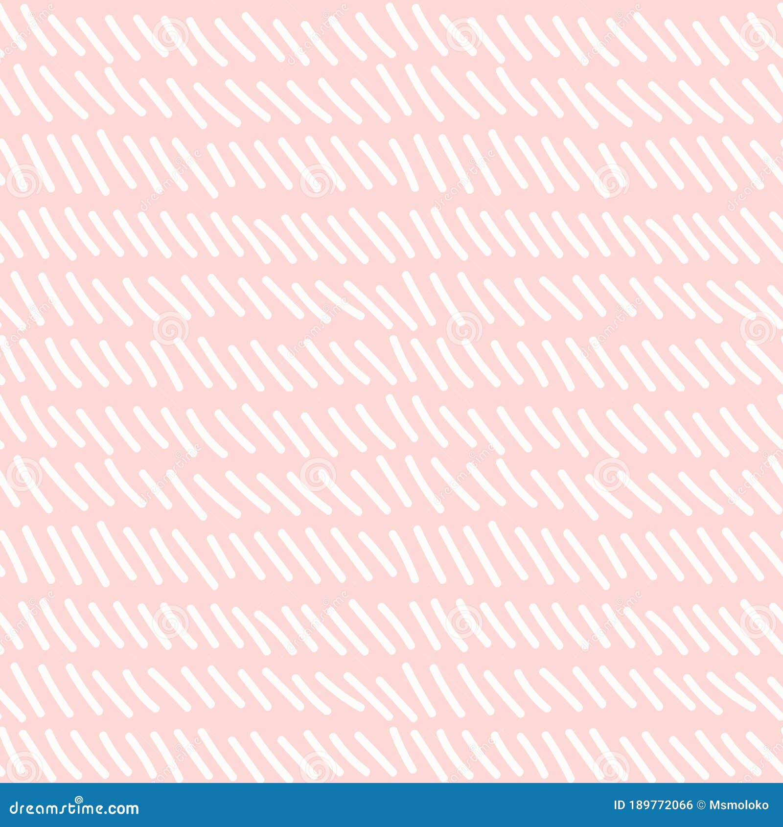 Hand Drawn Seamless Pink Dashed Line Texture Stock Illustration ...