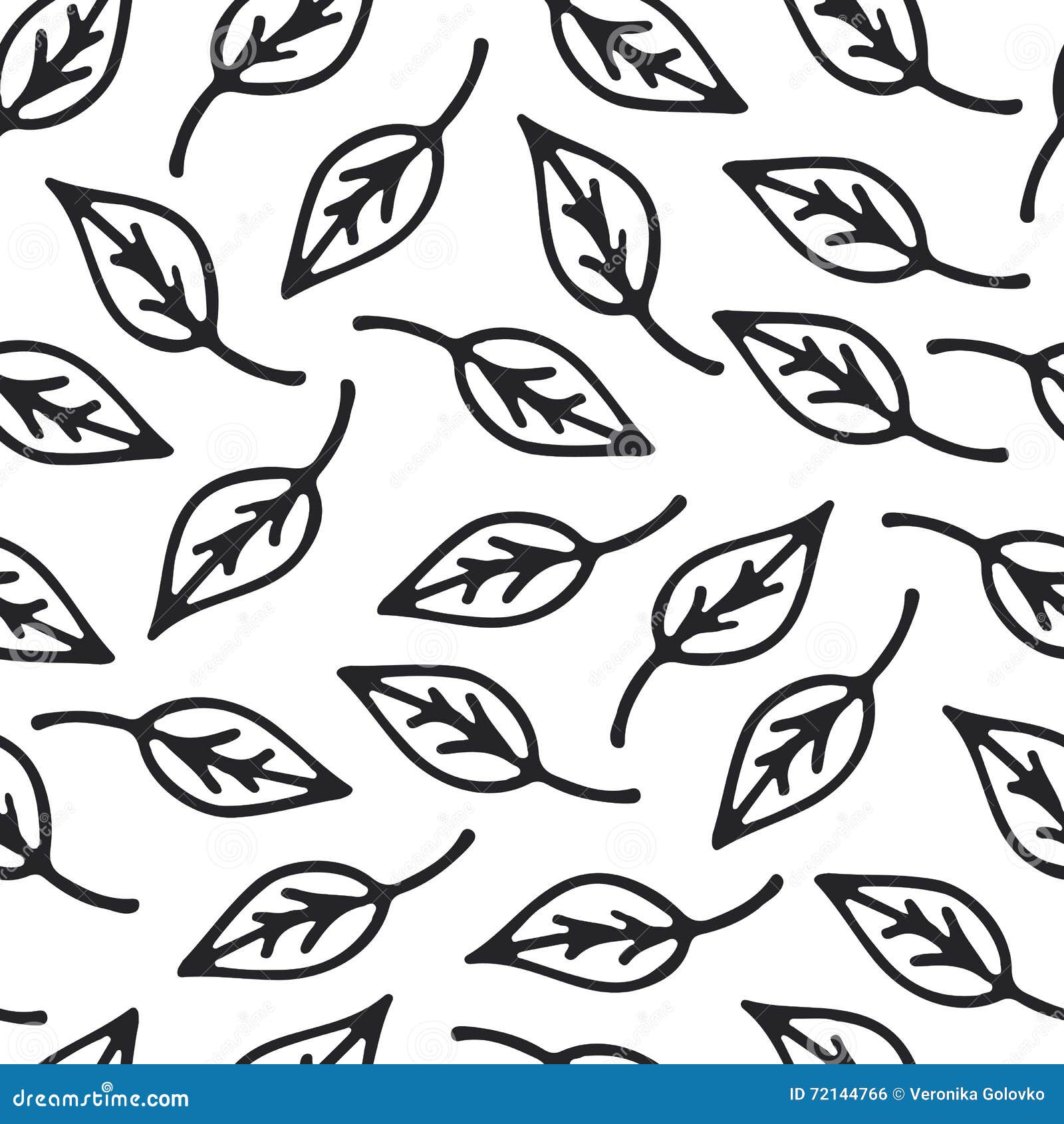 Hand Drawn Seamless Vintage Pattern Stock Vector - Illustration of ...