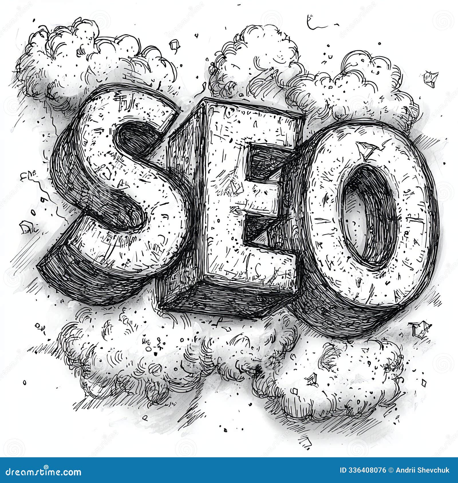 Dynamic Smoke Exploding Outwards With Dramatic Effect Stock Photography ...