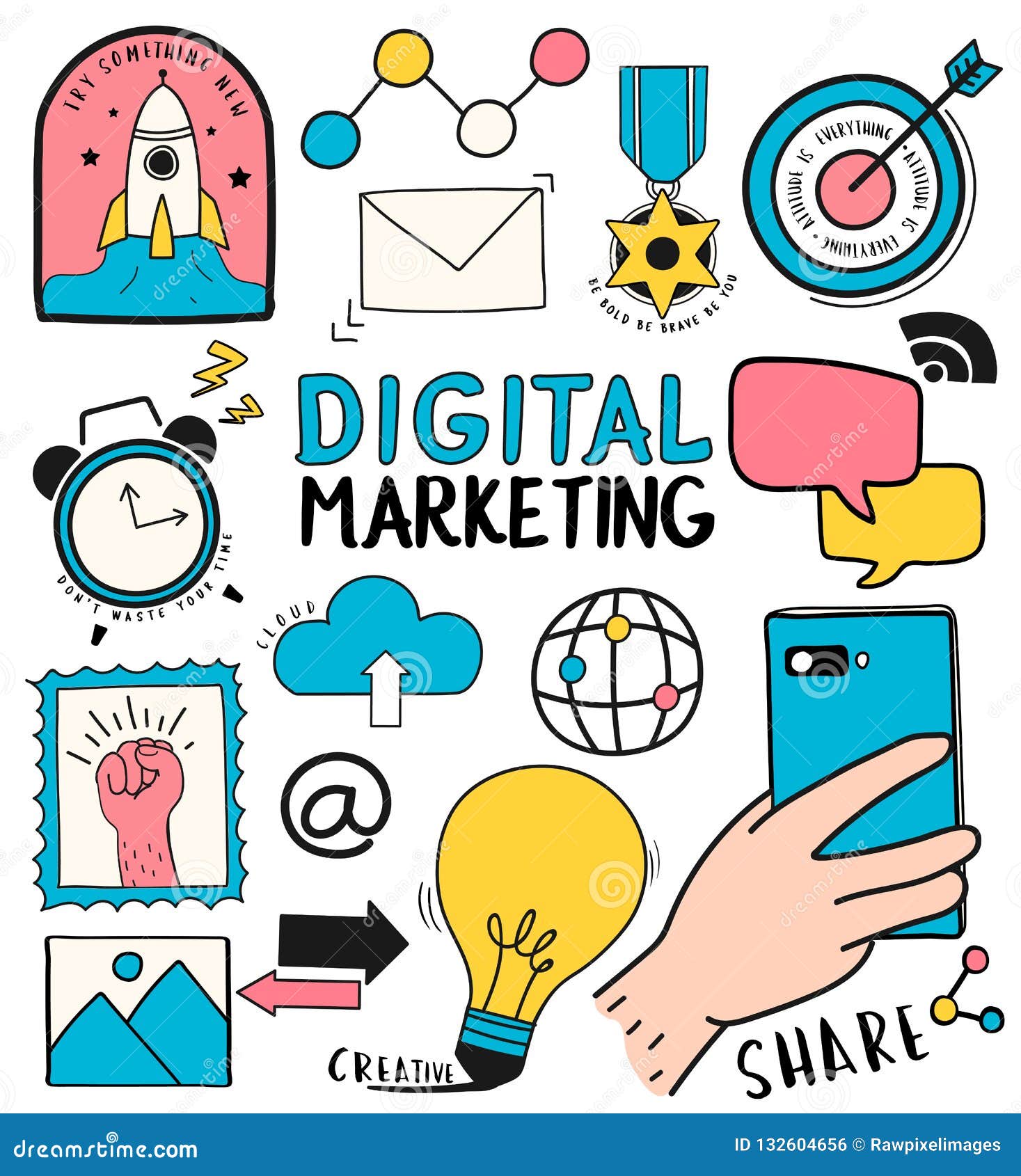 Marketing Symbols Stock Illustrations – 35,274 Marketing Symbols Stock ...