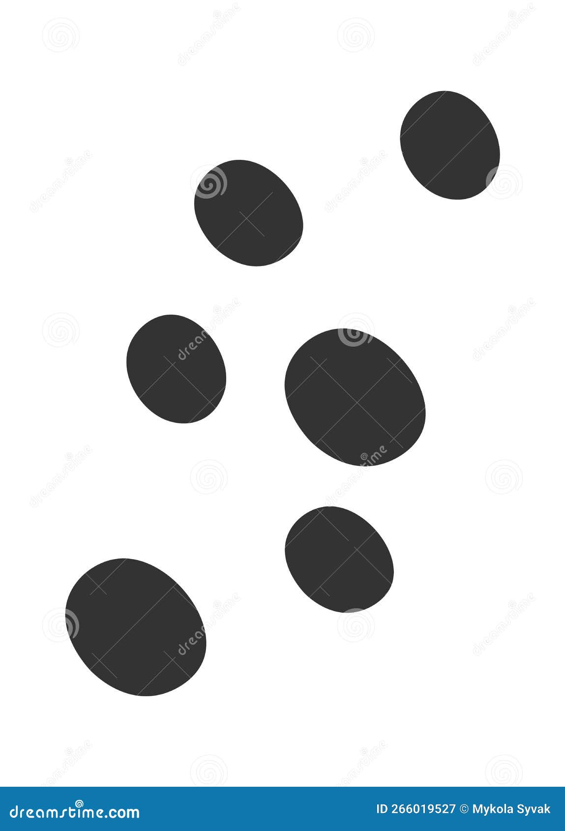 Hand Drawn Shape Flat Icon Simple Geometric Pattern Stock Vector ...