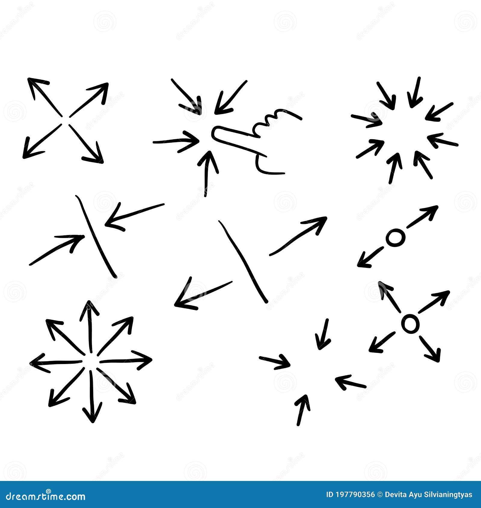 Scaling Related Vector Line Icons | CartoonDealer.com #161130617