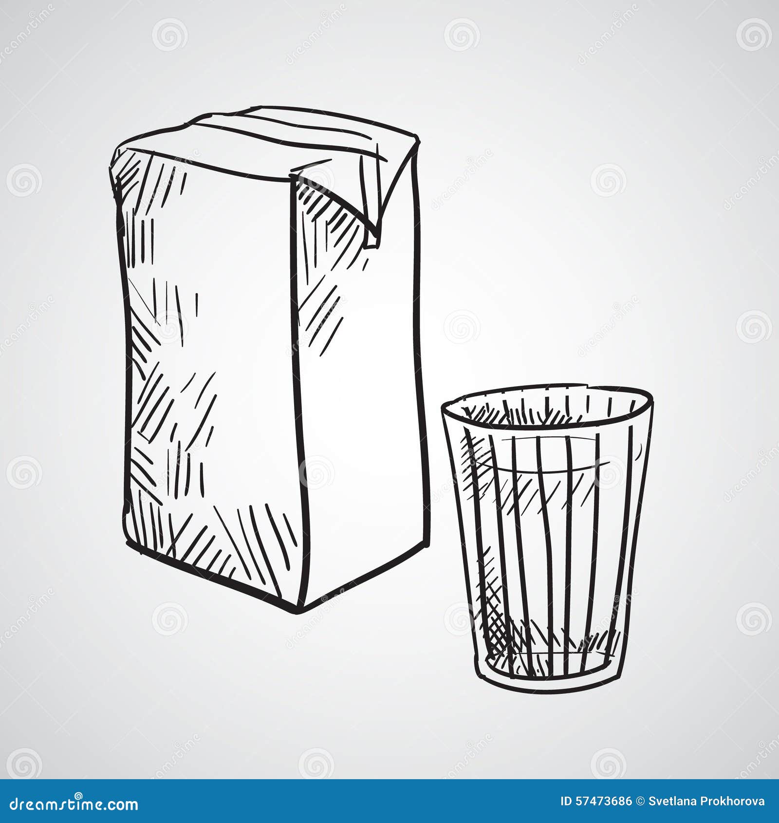 Hand drawn sketch stock vector. Illustration of black - 57473686