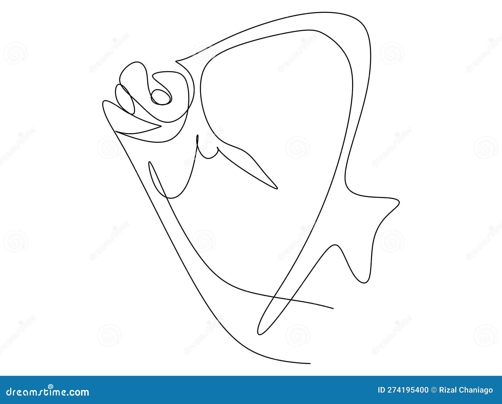 Hand Drawn Sketch of a Fish Stock Illustration - Illustration of font ...