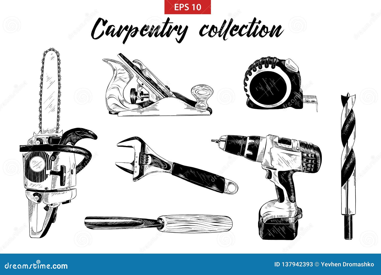 Hand Drawn Sketch Tools Stock Illustrations – 8,302 Hand Drawn Sketch ...