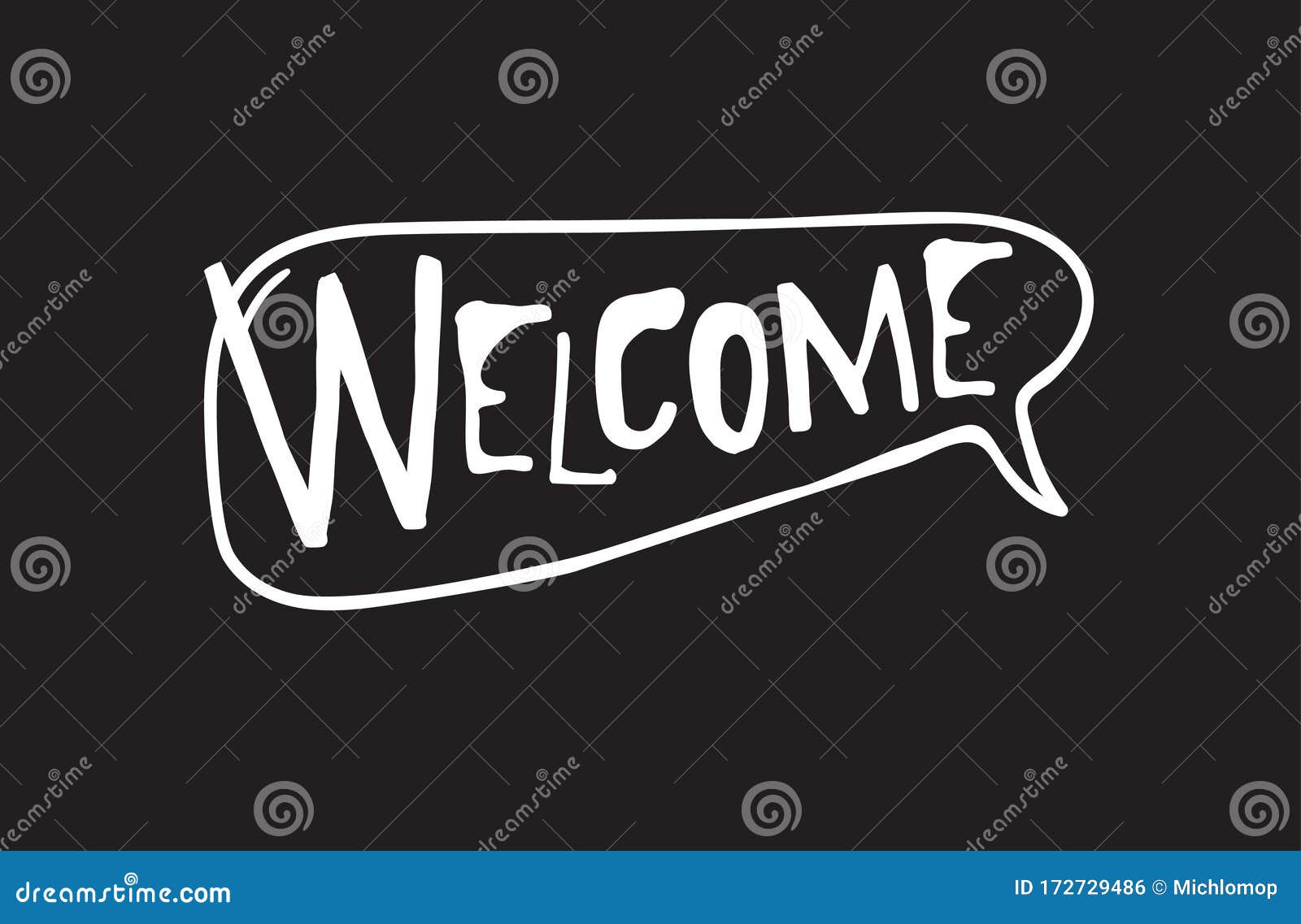 Welcome Dialog Line And Solid Icon. Greeting Popup And Man, Person With ...