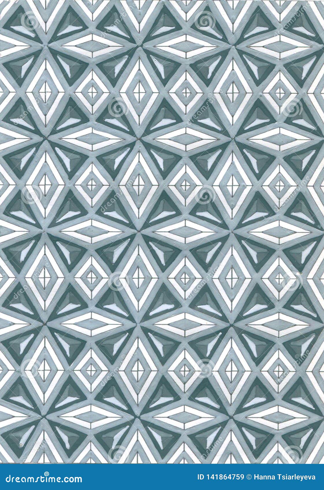 Hand Drawn Square Pattern. Modern Stylish Texture. Repeating Abstract ...