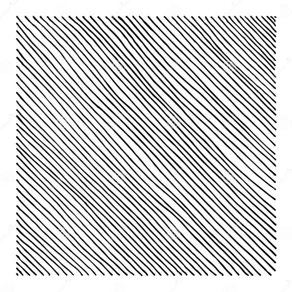 Hand Drawn Straight Black Diagonal Lines Stock Vector - Illustration of ...