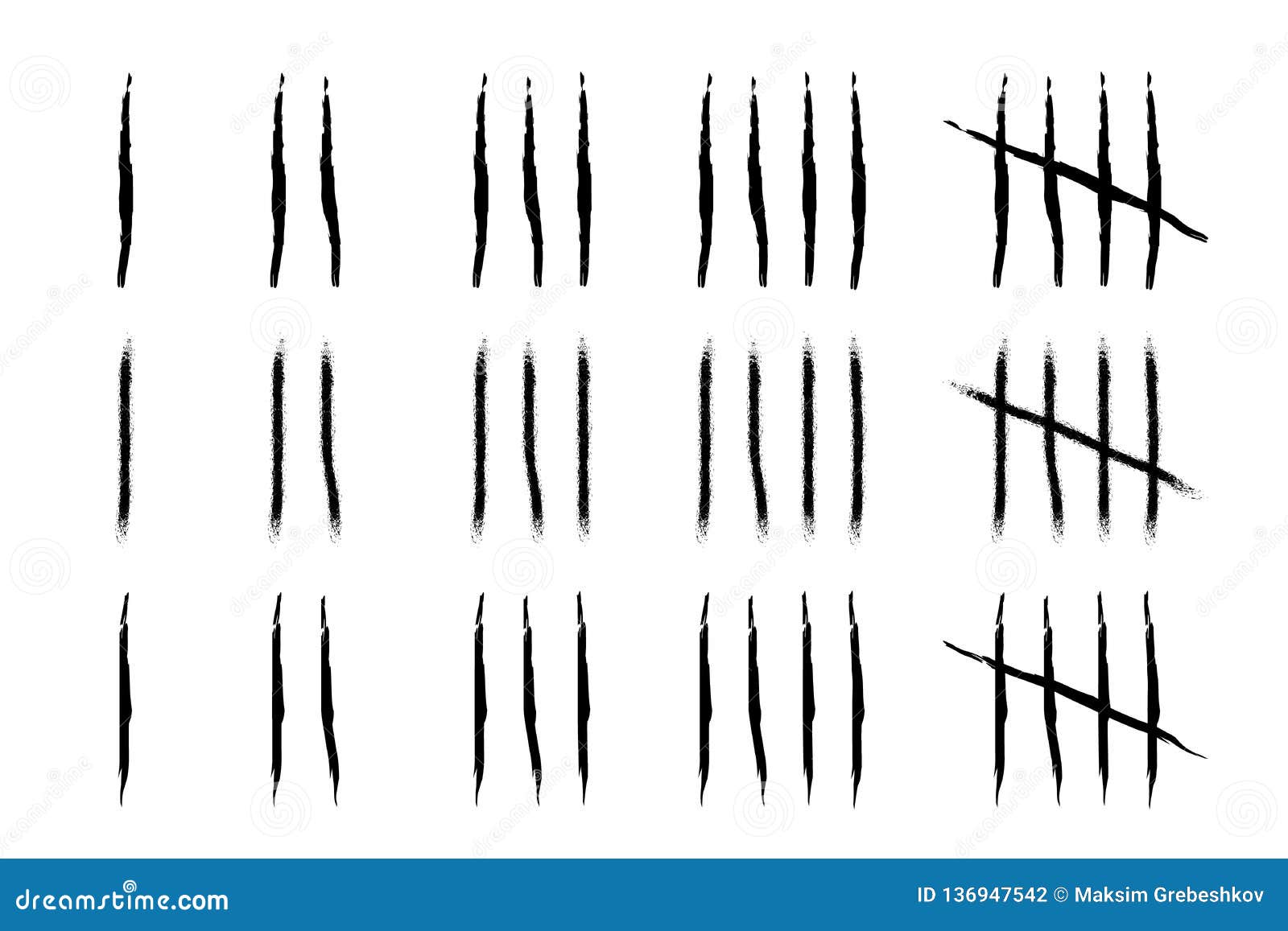 Hand Drawn Tally Marks Stock Photography | CartoonDealer.com #136947542 Hand Drawn Tally Marks Stock Photography | CartoonDealer.com #136947542