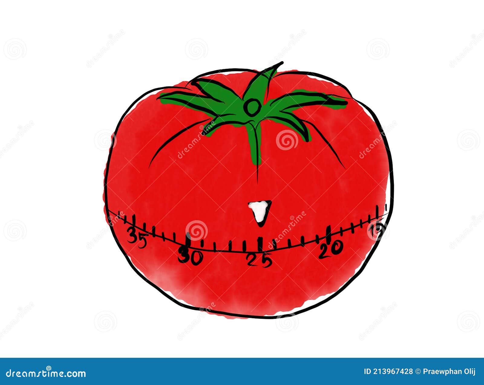 Timer Pomodoro. Pomodoro Time Managment Technique - Kitchen Timer ...