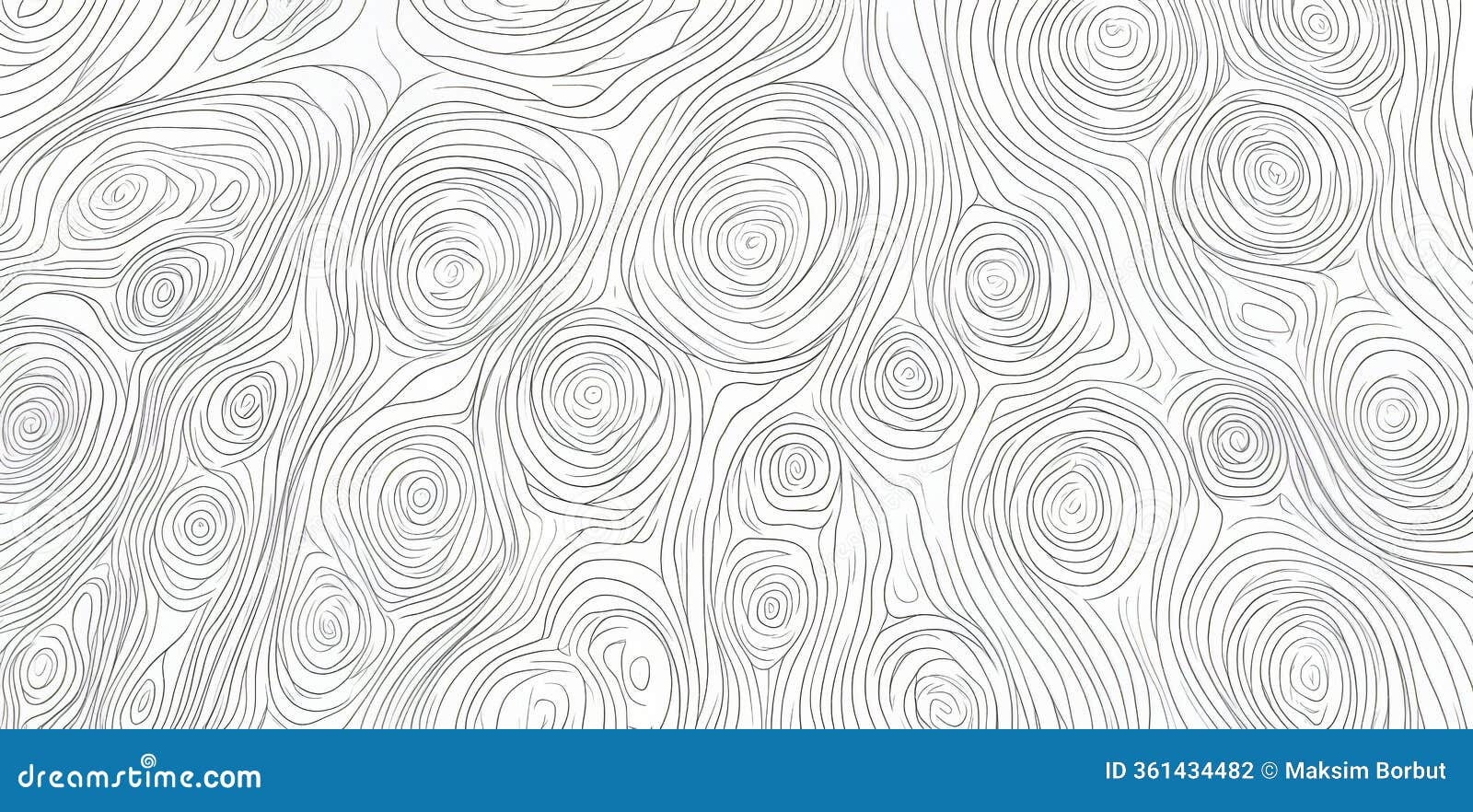 A Hand-drawn Topographic Map Pattern with Delicate White Contour Lines ...