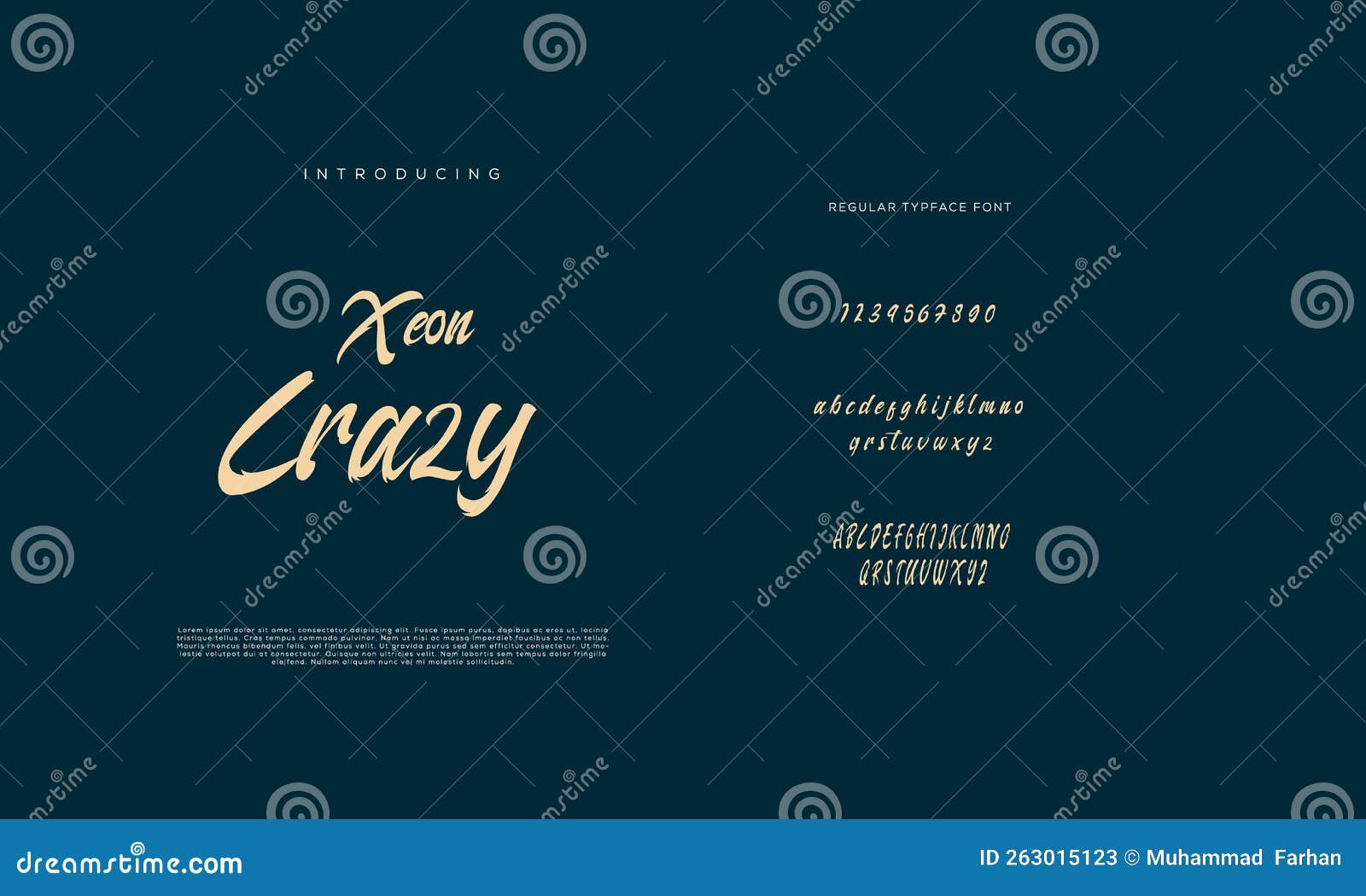 Hand Drawn Typeface Set Isolated on White. Brush Painted Characters ...