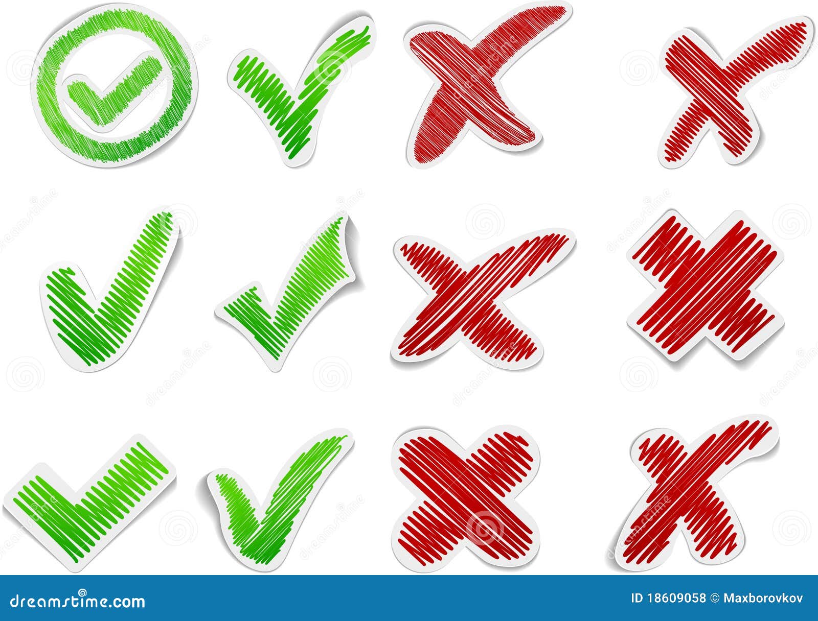 Hand drawn validation set. stock vector. Illustration of graphic - 18609058