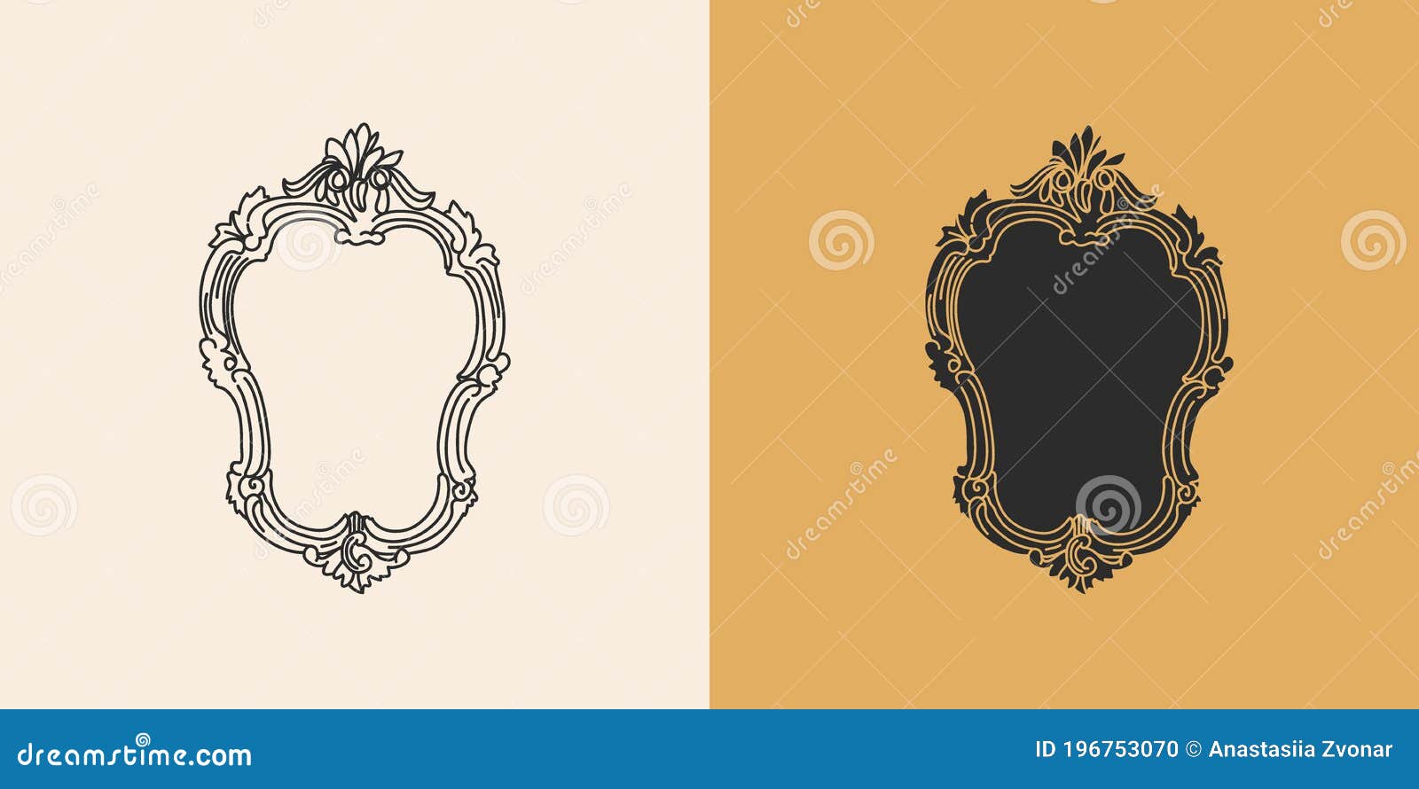 Hand Drawn Vector Abstract Stock Flat Graphic Illustration with Logo ...