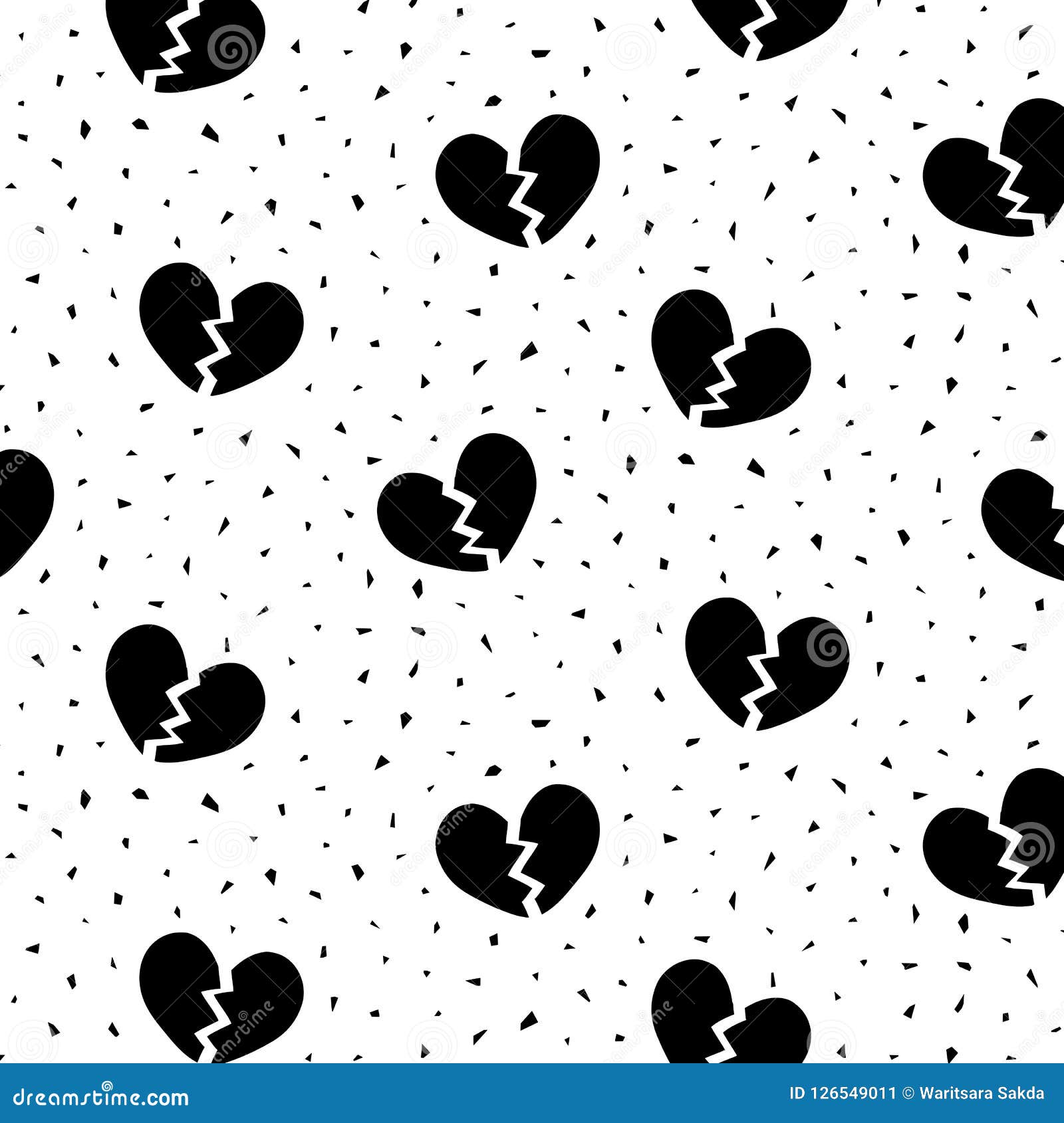 Black Broken Heart Stock Illustrations – 2,556 Black Broken Heart Stock ...