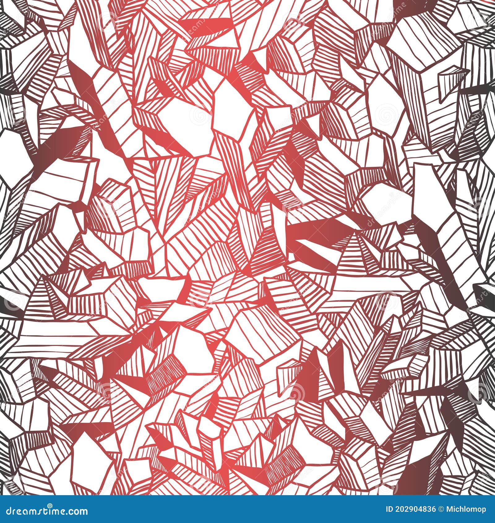 Hand Drawn Vector Illustration. Creative Black Contour Art Work. Ink ...