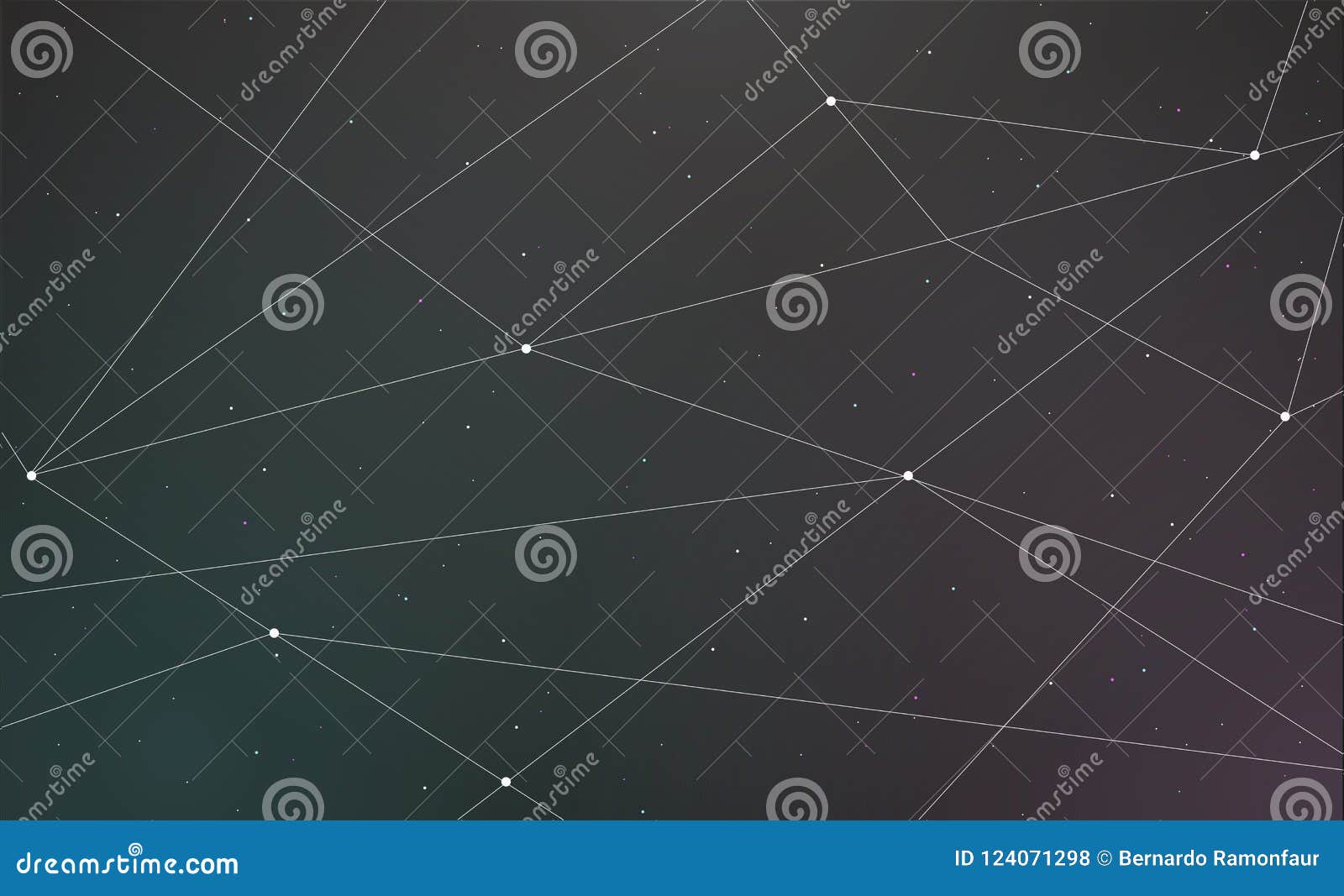 Abstract Geometric Universe Background Stock Vector - Illustration of ...