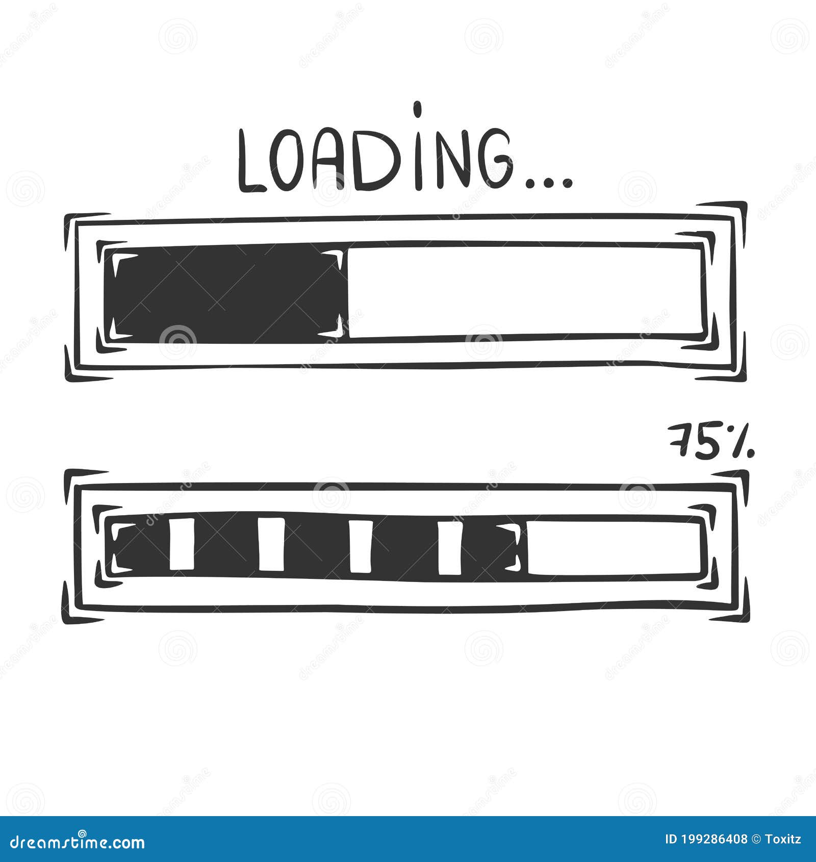 Vector Loading Templates | CartoonDealer.com #17367126