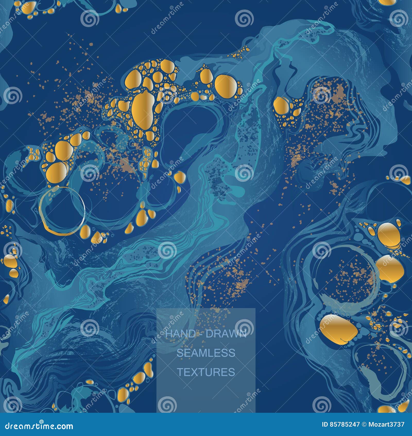 Hand-drawn Vector Marble Abstract Background Stock Vector ...