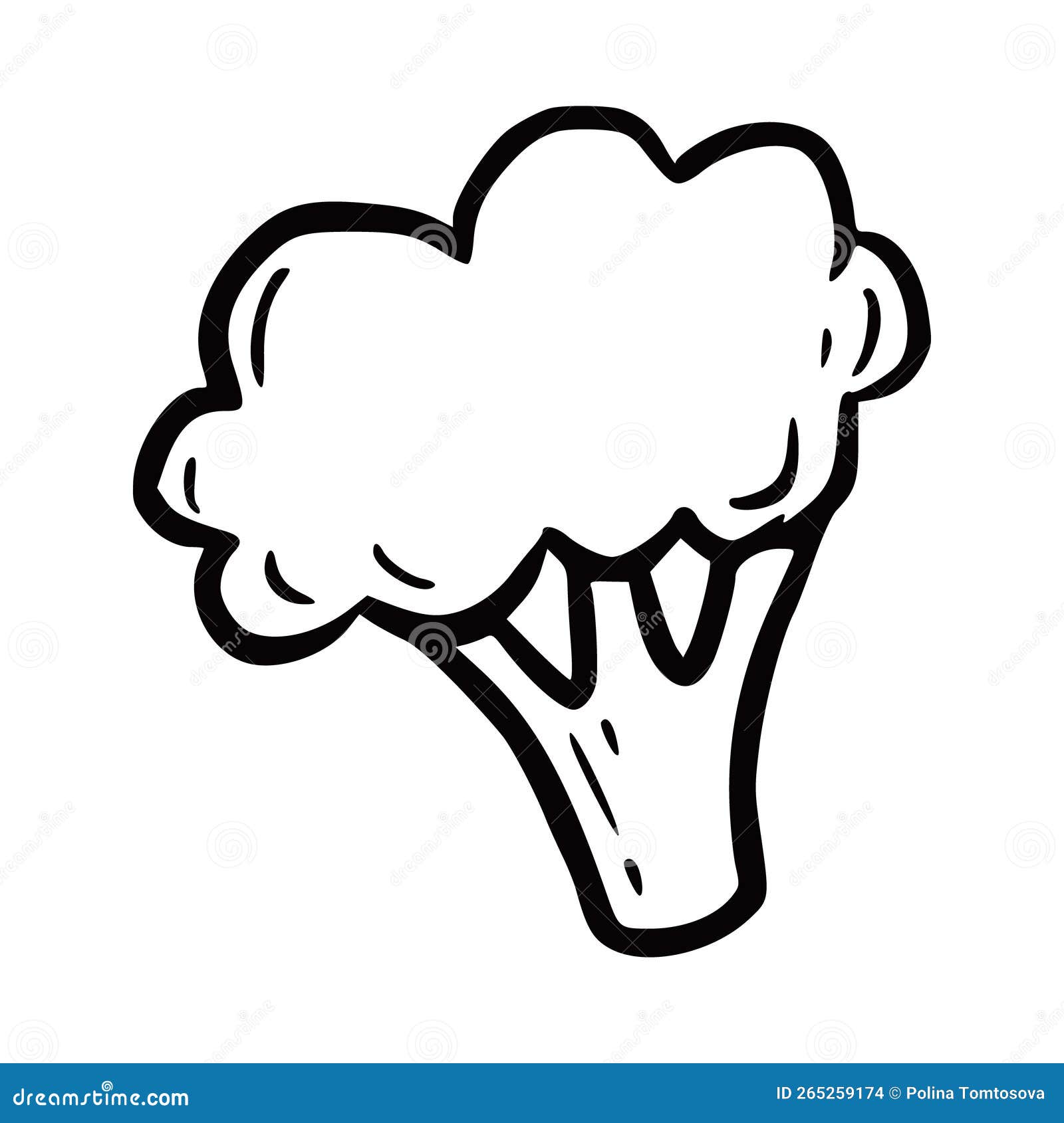 Hand Drawn Vegetable Doodle Element Stock Vector - Illustration of sign ...