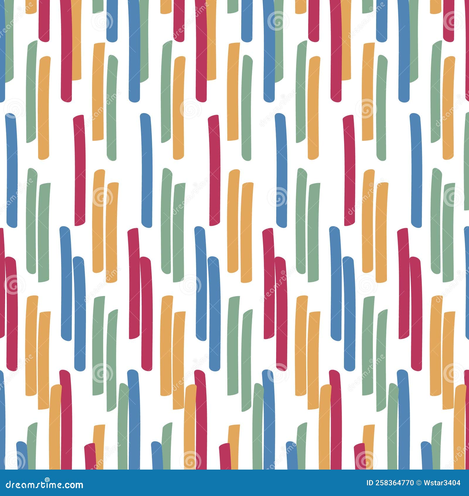 Hand Drawn Vertical Line Straw Retro Style Pattern Stock Vector ...