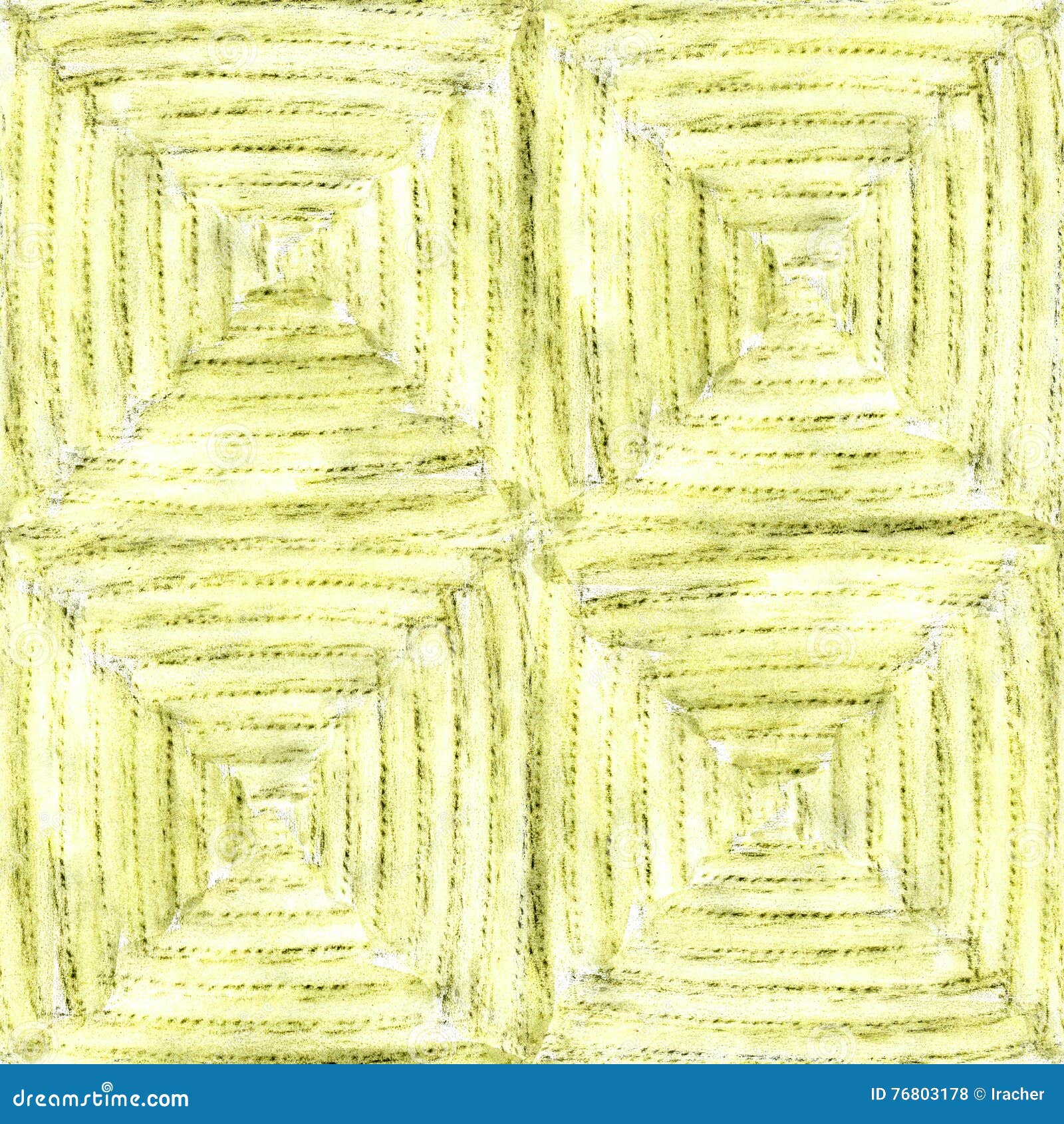 Hand Drawn Watercolor Pencil Woven Seamless Pattern for Fabric Stock ...