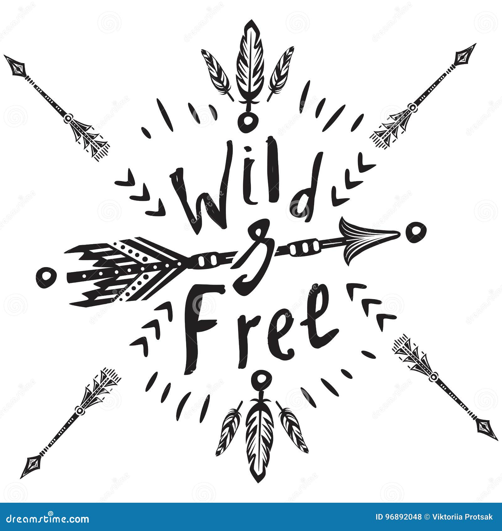 Set Of Wild Free Lettering Cartoon Vector | CartoonDealer.com #97931149