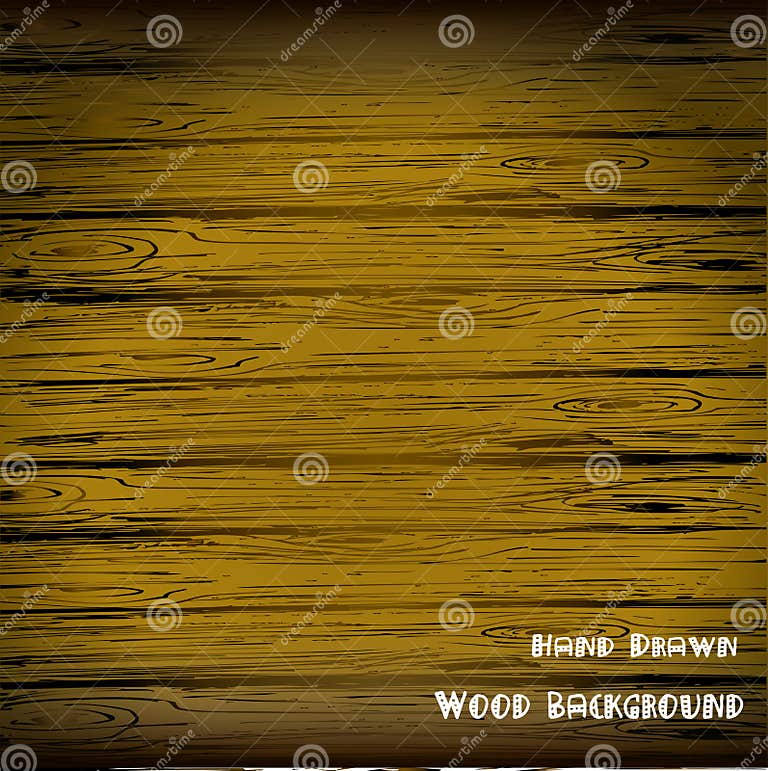 Hand Drawn Wood Texture stock vector. Illustration of wood - 69990124