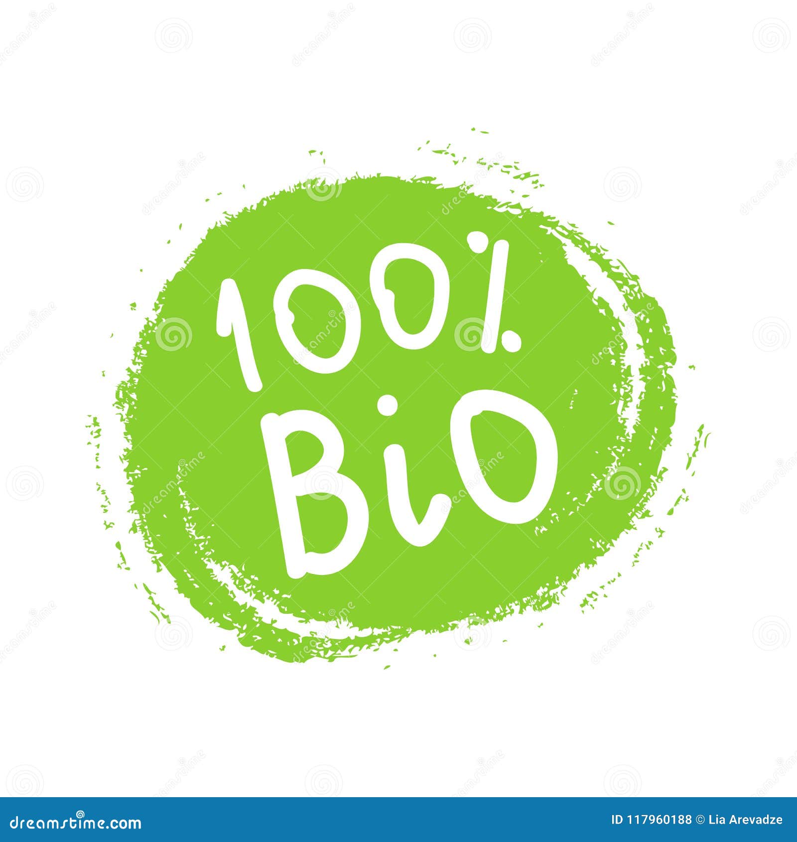 Hand Drawn Word Bio, Typography for Packaging Design. Stock Vector ...