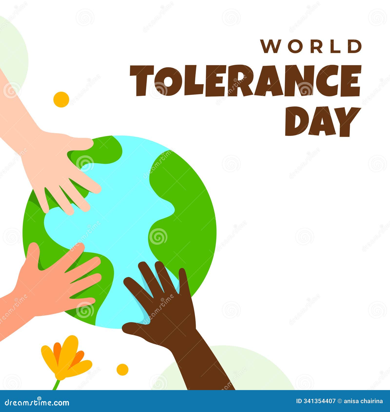 Hand Drawn World Tolerance Day Illustration Collection | CartoonDealer ...