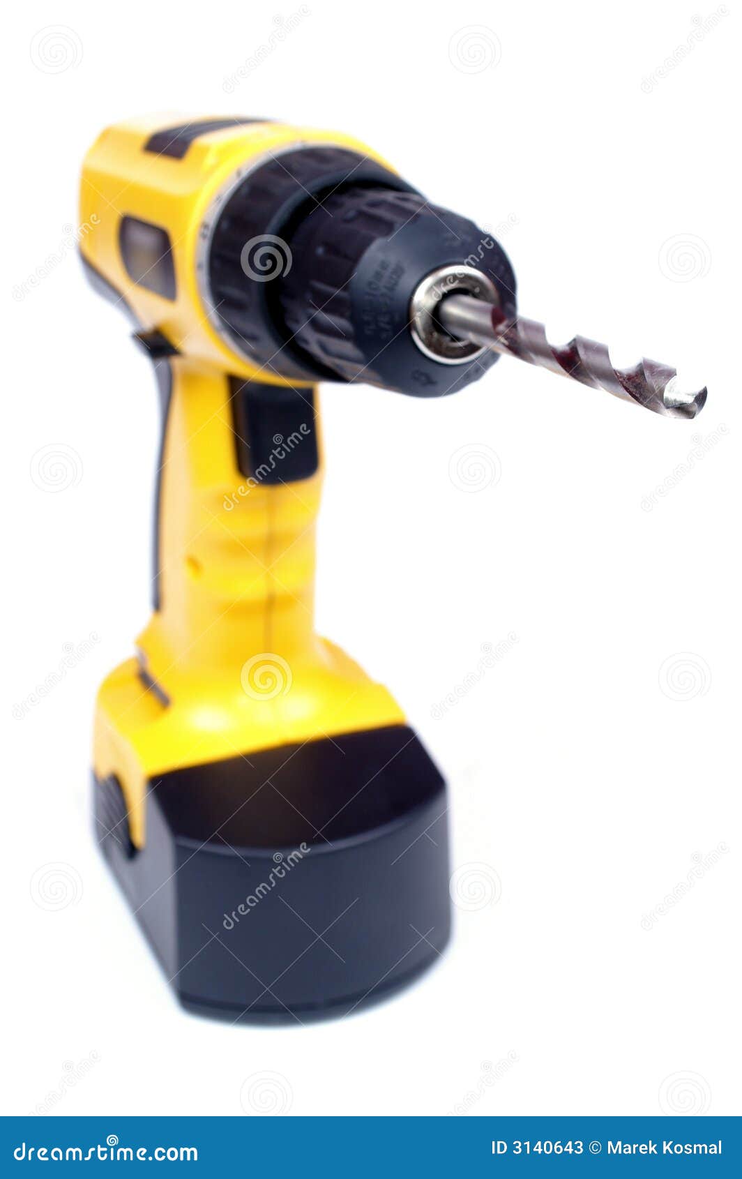 Hand drill stock image. Image of powered, work, green - 3140643