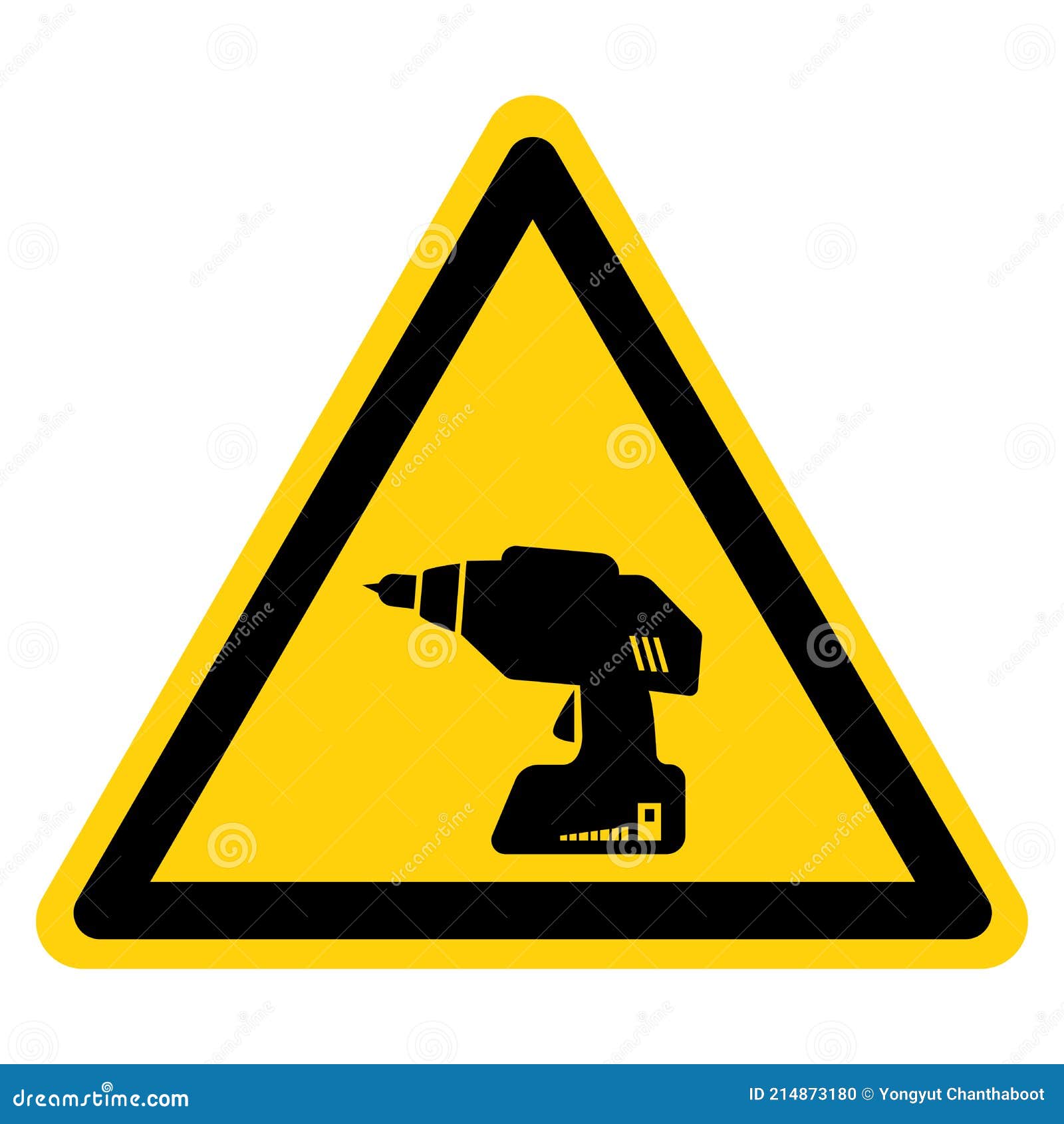 Hand Drill Symbol Sign,Vector Illustration, Isolate on White Background ...