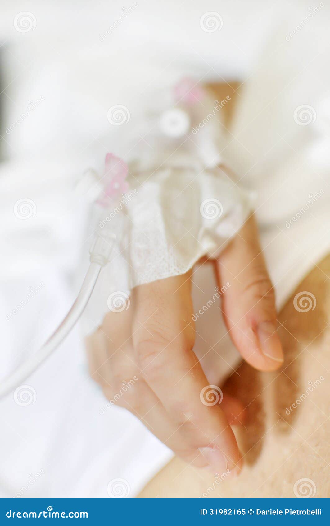 Hand with drip stock image. Image of surgery, illness - 31982165