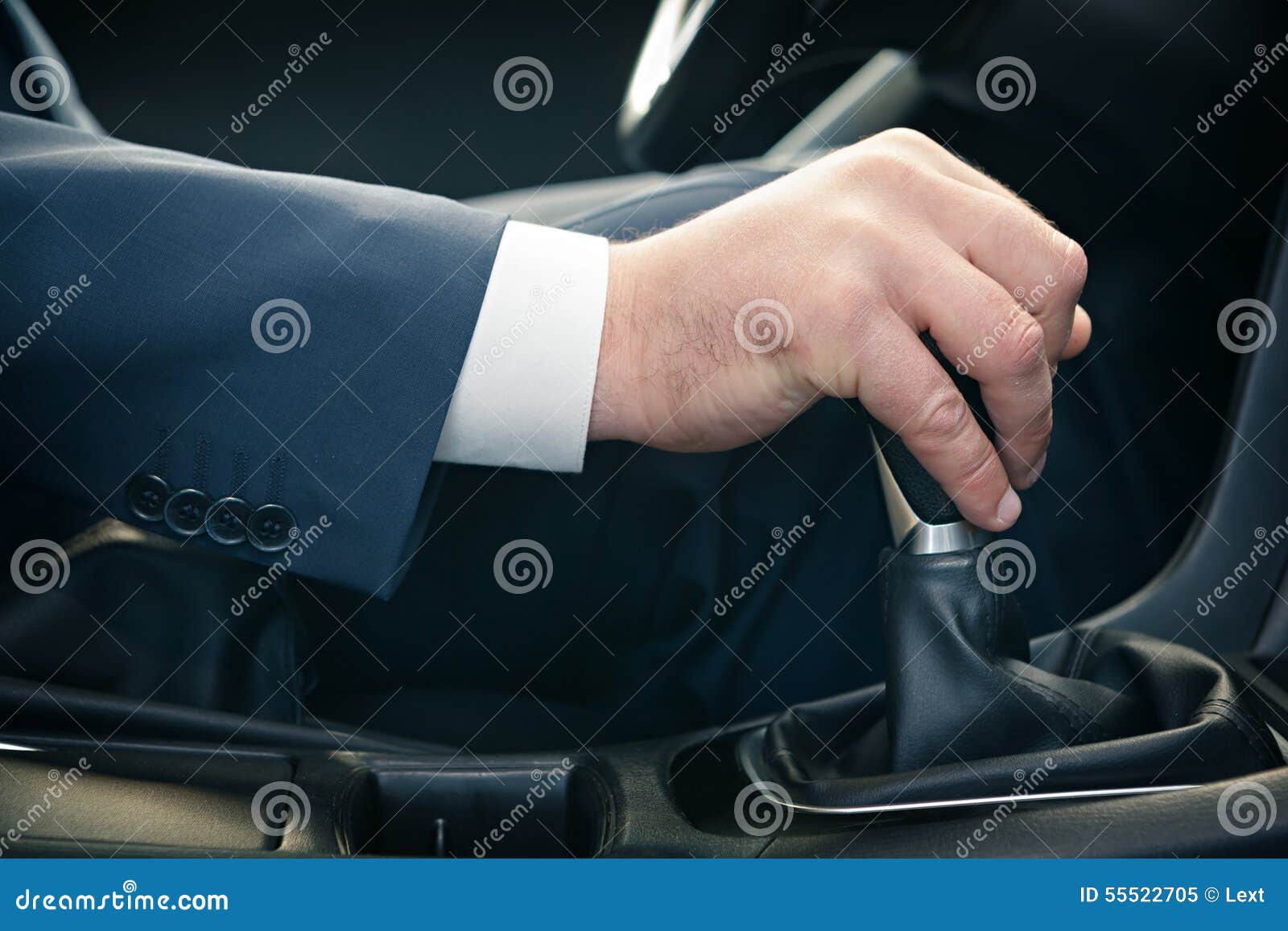 Hand of driver of the car stock image. Image of concept - 55522705