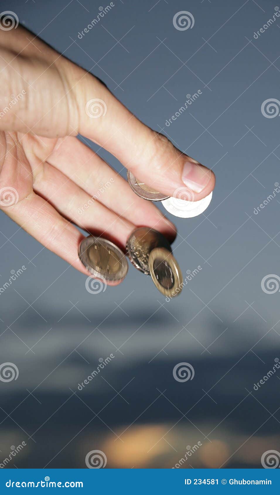 Hand dropping money stock image. Image of money, looses - 234581