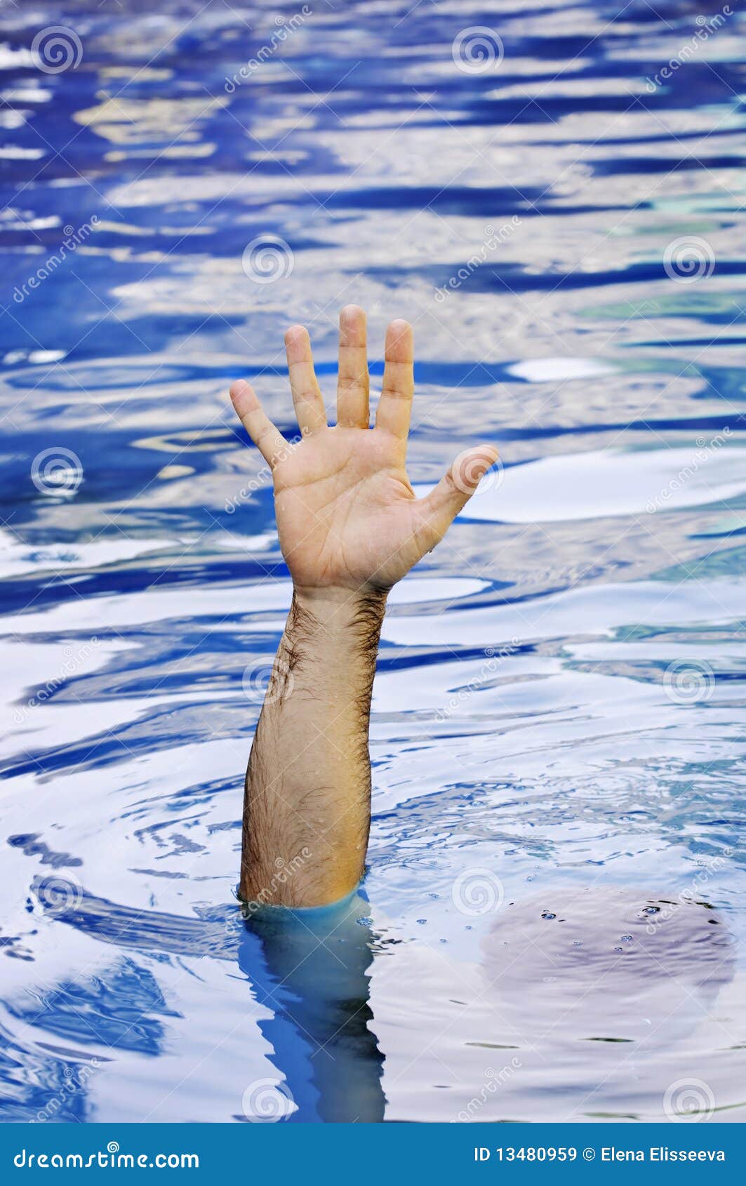 Hand of drowning man stock image. Image of assistance - 13480959