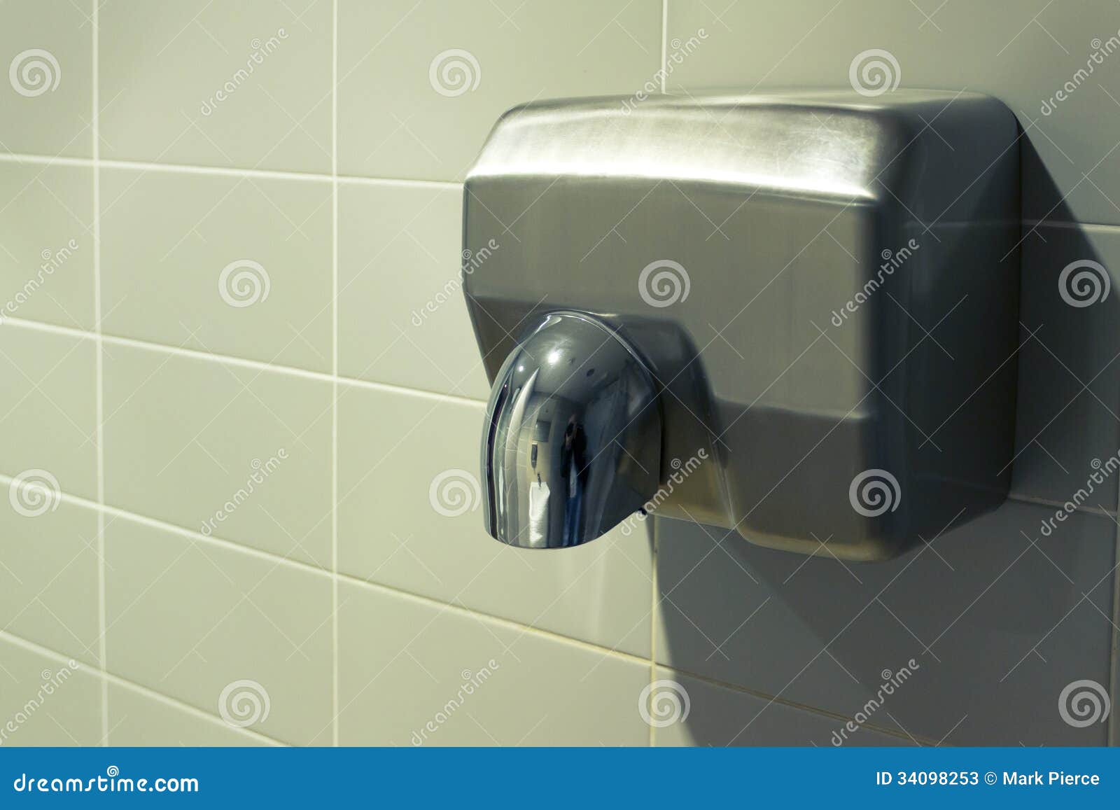 Hand dryer stock image. Image of equipment, electric - 34098253