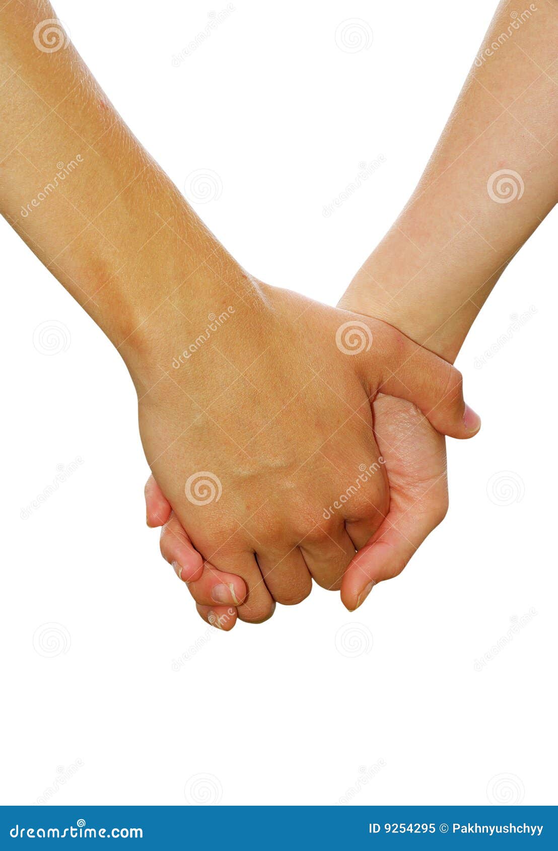 Hand In Einer Hand Bild. Bild: 9254295