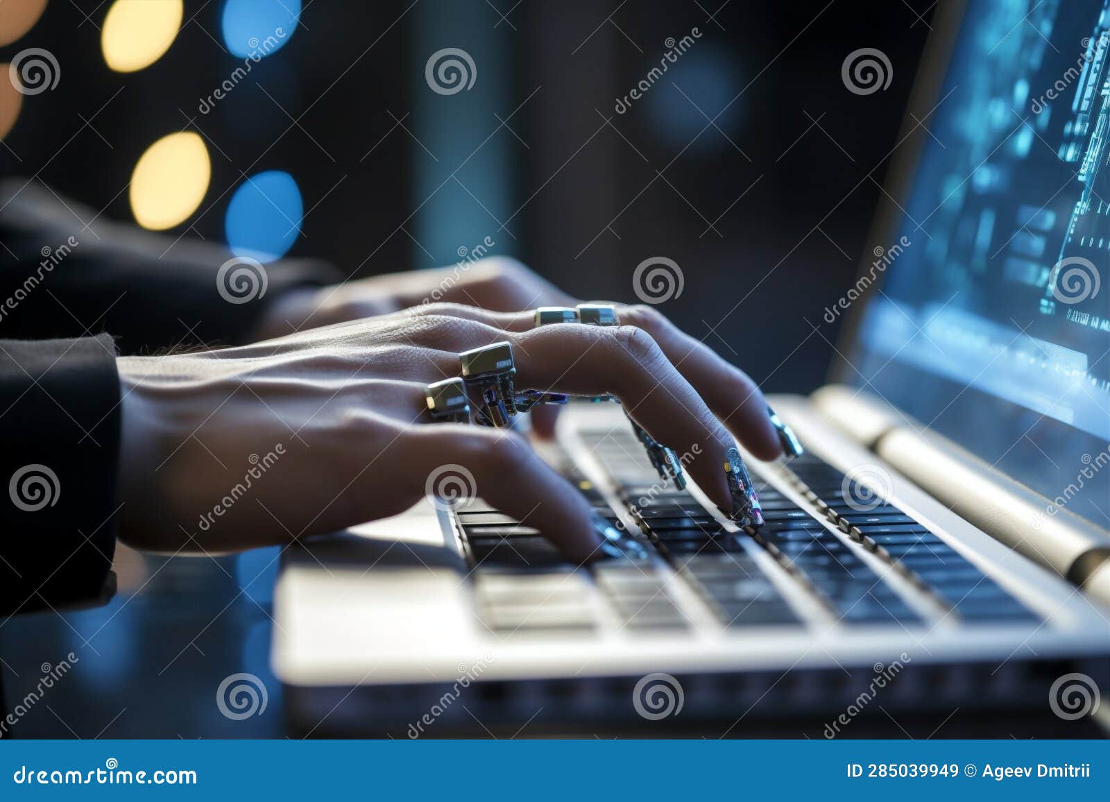 Hand Engineering Cyborg Futuristic Arm Robotic Science Future ...