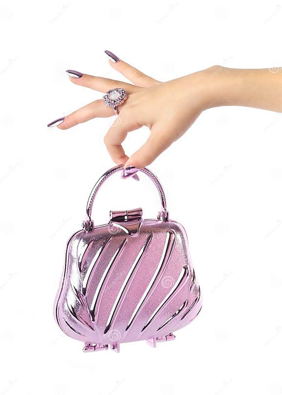 Hand and evening handbad stock image. Image of beautiful - 349117