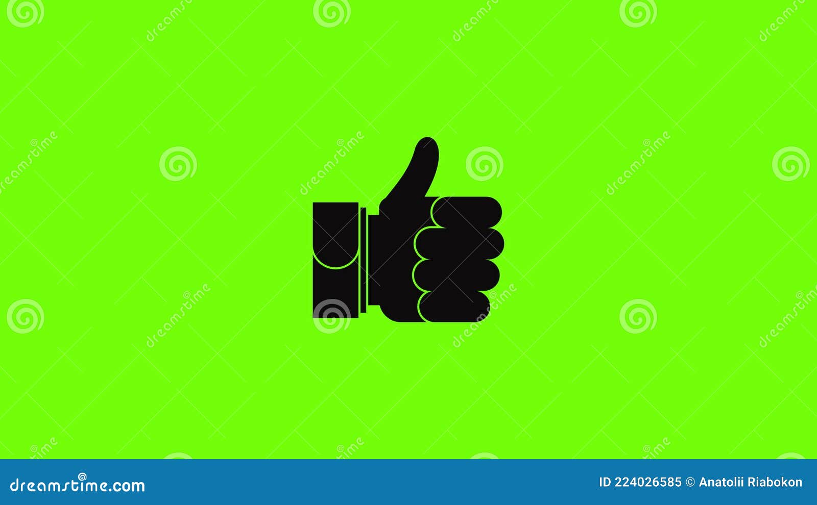 Hand Excellent Icon Animation Stock Video - Video of green, pointer ...