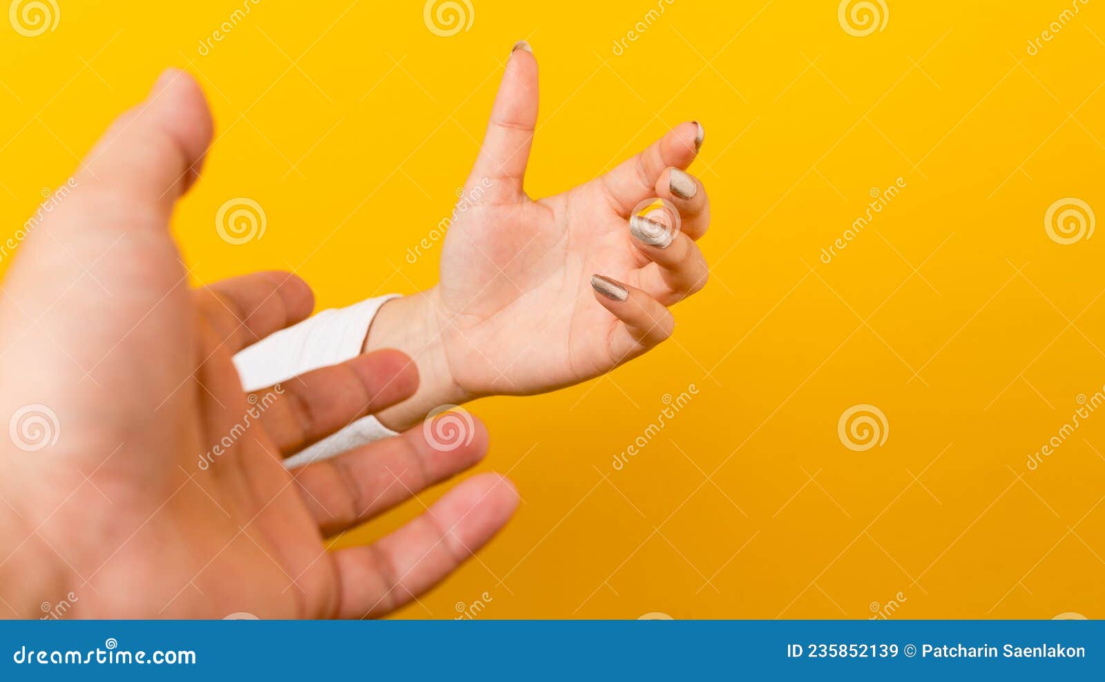 Hand Expression of Love and Trying To Help Each Other the Concept of ...