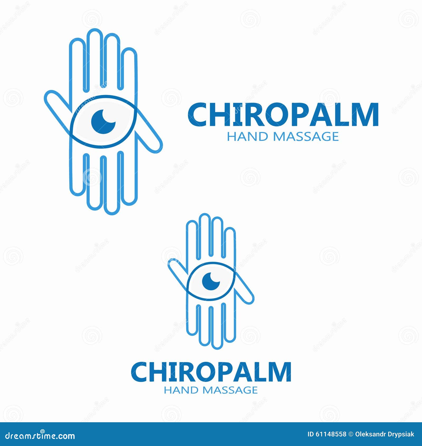 Hand with eye vector logo stock vector. Illustration of freemason ...